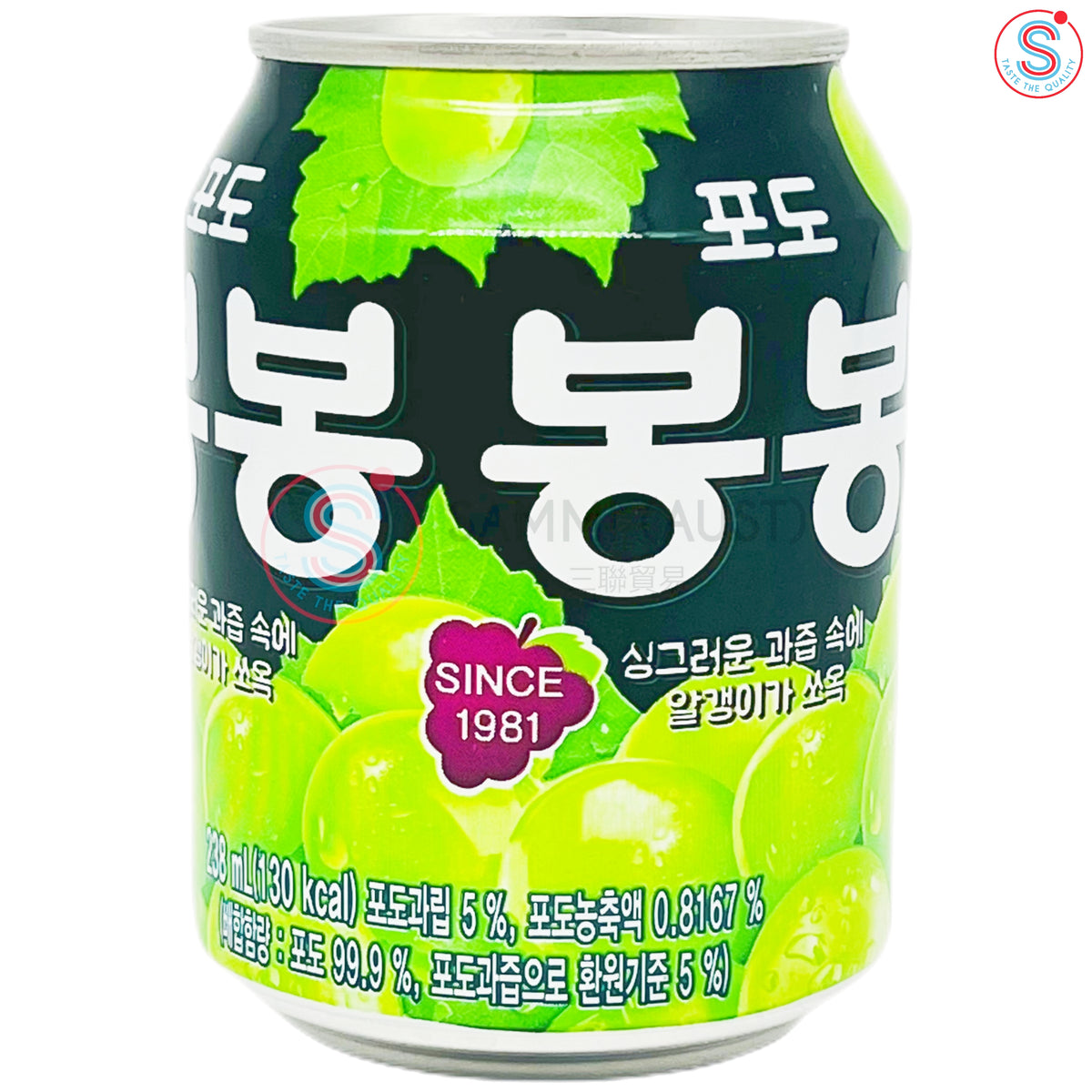 Lotte Bongbong Grape Juice 238ml – eSammi