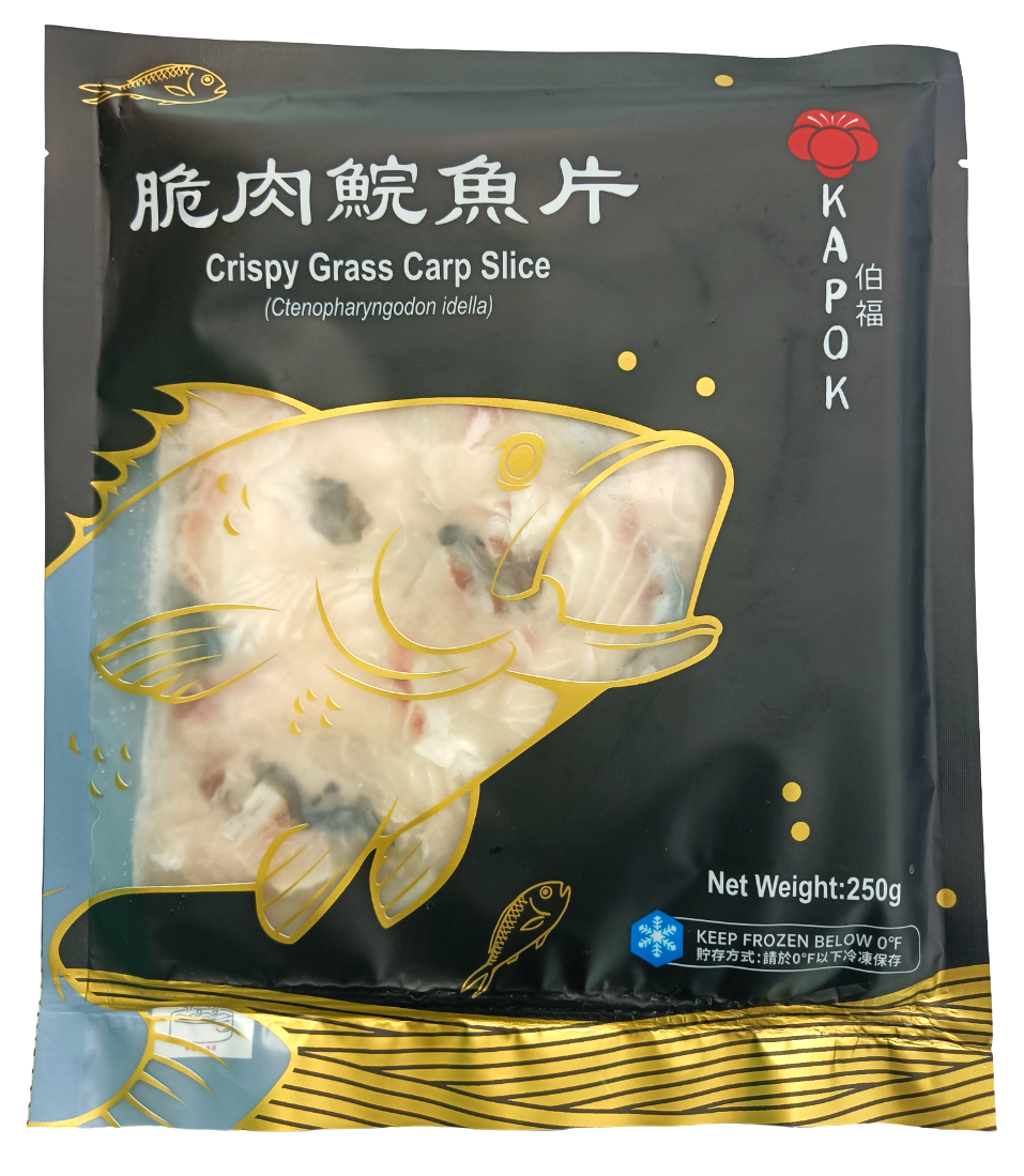 Kapok Crispy Grass Carp Slice 脆肉皖鱼片 250g – eSammi